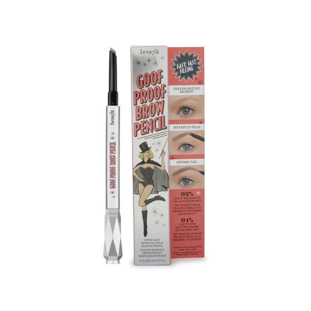 Benefit Goof Proof Brow Pencil 0.34g - 2 Warm Golden Blonde – On Trend ...