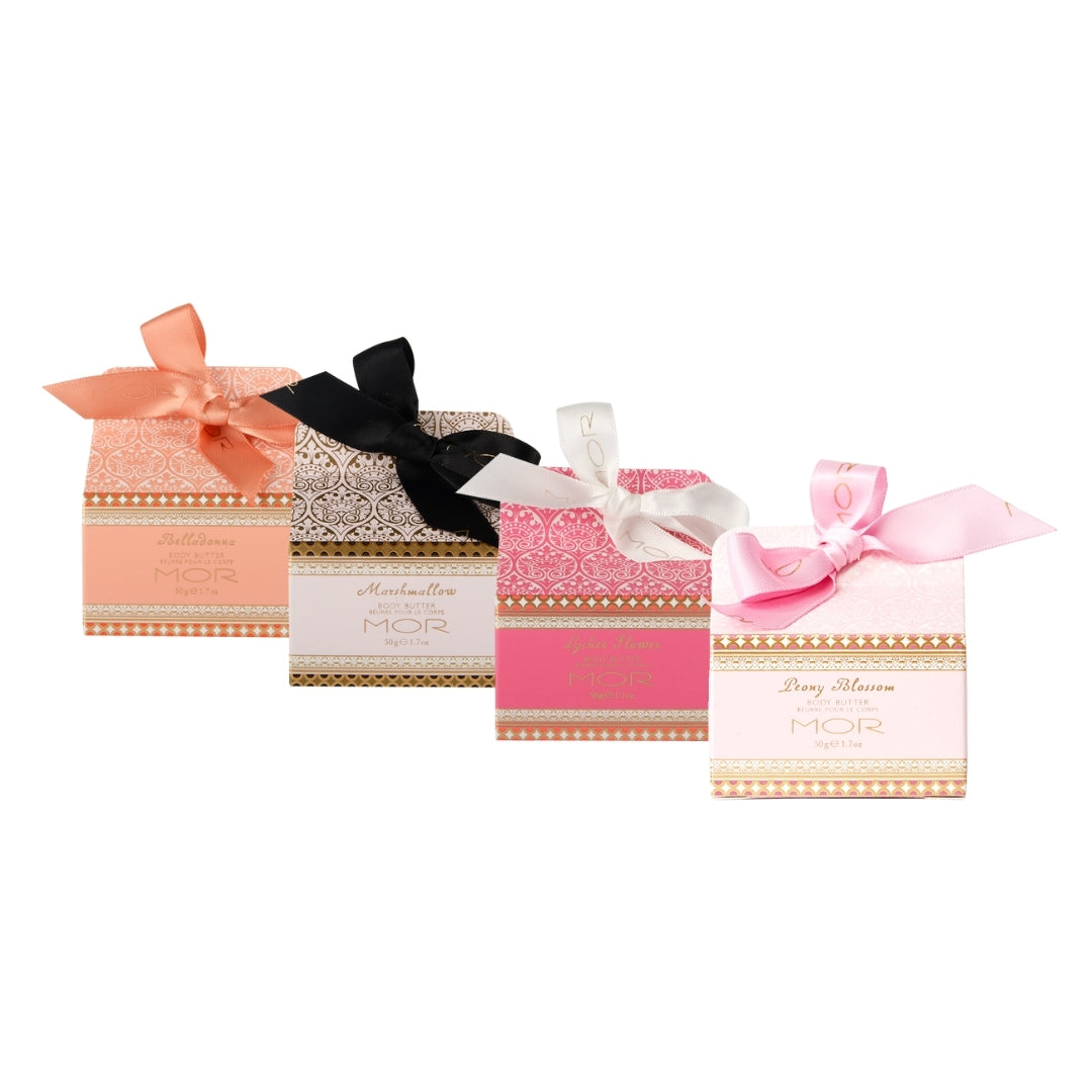 MOR Little Luxuries Body Butter Set 4 x 50g – On Trend Beauty