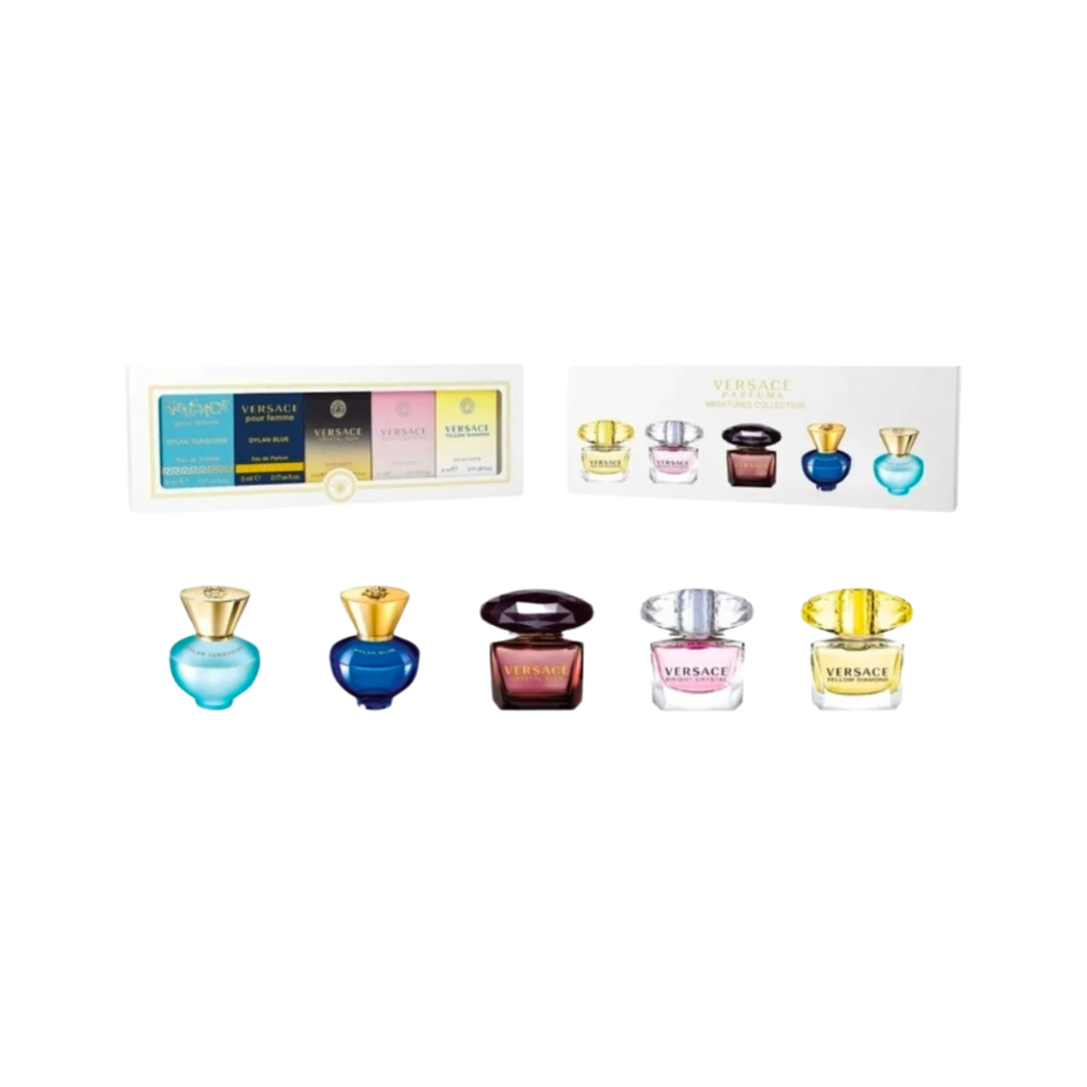 Versace Woman 5 Piece Mini Set Fragrance Gift Set – On Trend Beauty