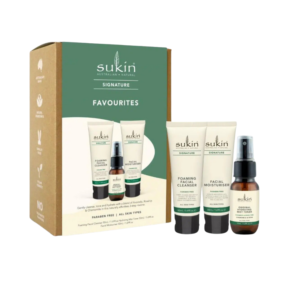 Sukin Signature Favourites Trio Gift Pack – On Trend Beauty