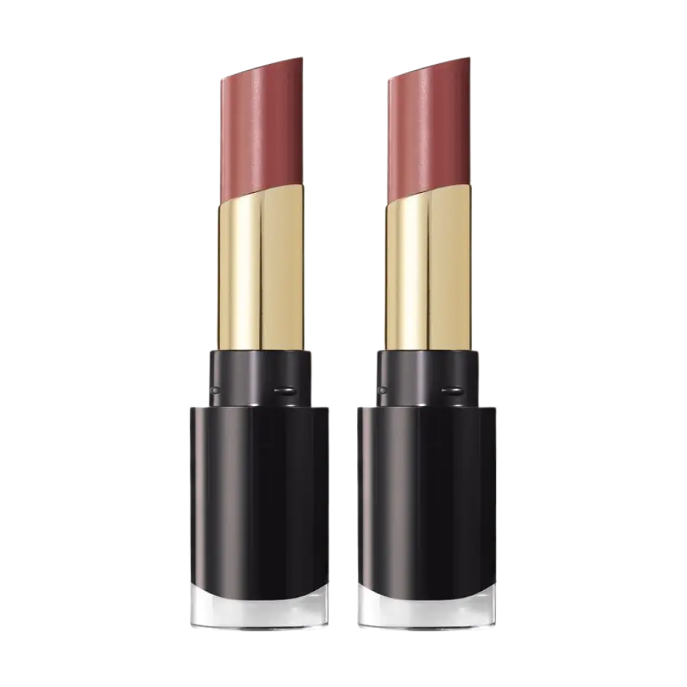 2 x Revlon Super Lustrous Glass Shine Lipstick 3.1g - 020 Nude Illumin ...