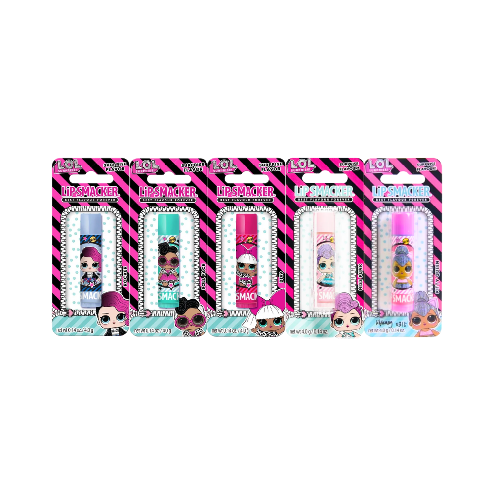 Lip Smacker LOL Surprise Lip Balm 5 Pack Set – On Trend Beauty