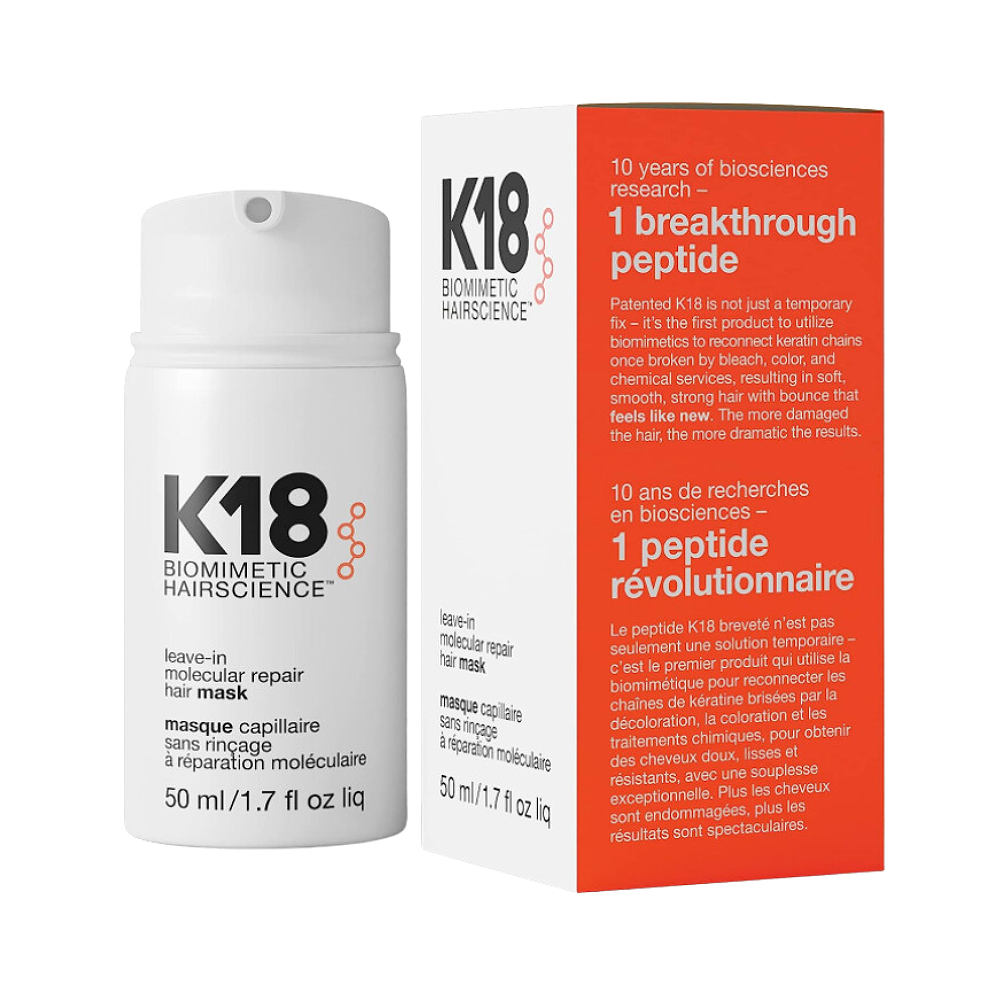 K18 Professional Leave-In Molecular Repair Hair Mask 50mL – On Trend Beauty
