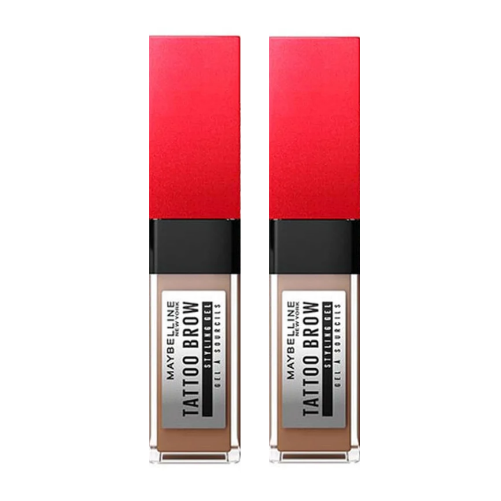 2 x Maybelline Tattoo Brow 36hr Styling Gel 6mL - 250 Blonde – On Trend ...