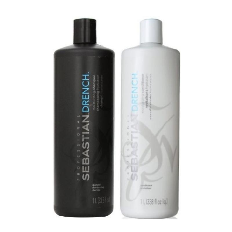 Sebastian Drench Moisturising Shampoo & Conditioner 1 Litre Duo – On ...